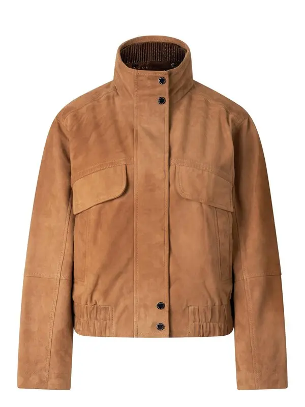 Bogner Anouk Suede Blouson - Cognac