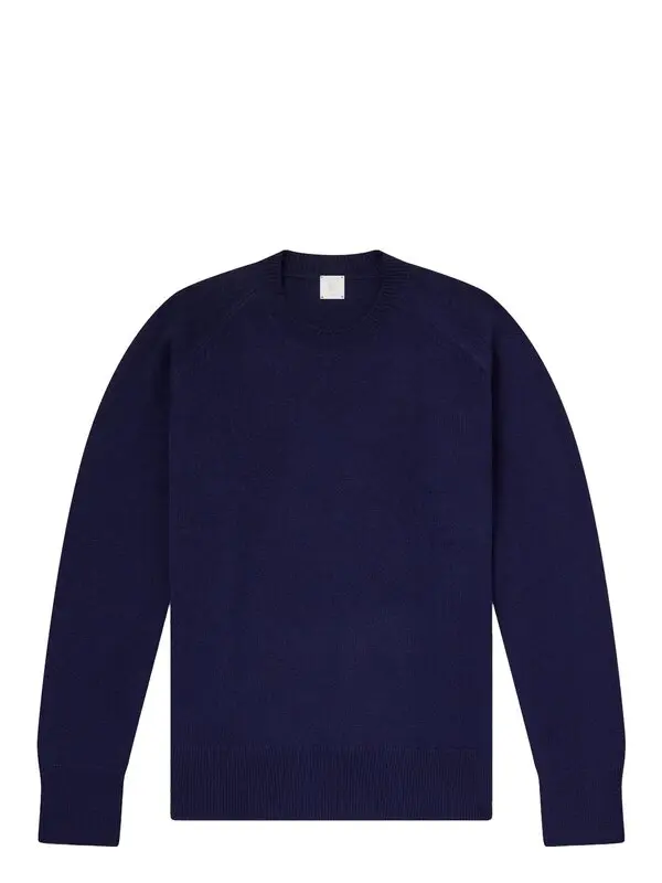 Eleventy Wool Crewneck Sweater - Blue