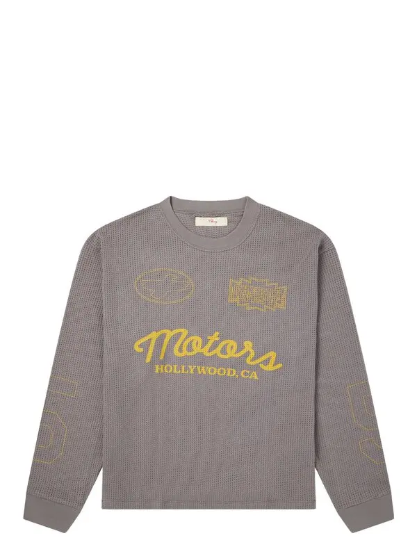 CHERRY LOS ANGELES Logo-print Cotton-mesh T-shirt - Gray