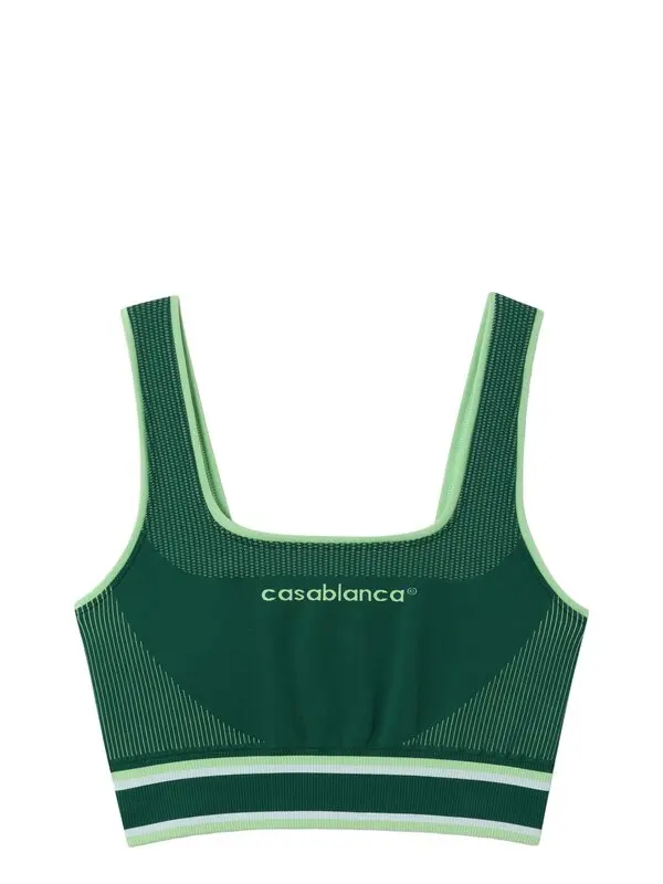 Casablanca Seamless Bralette - Green