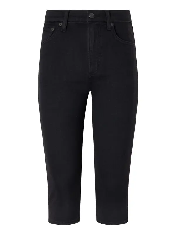 Citizens Of Humanity Devin Skinny-leg Capri Jeans - Black