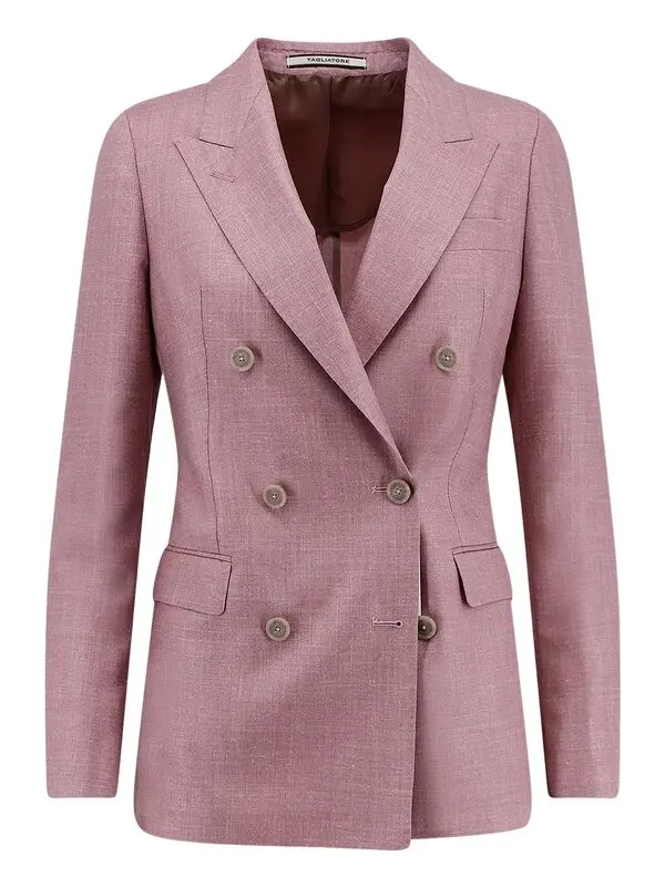 Tagliatore Parigi Double-breasted Blazer - Pink