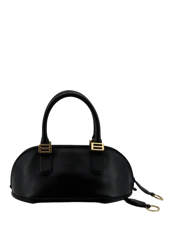 Balenciaga Bolero Leather Handbag - Black