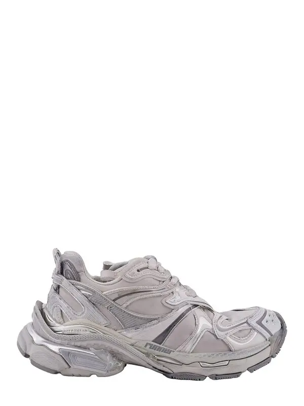 Balenciaga Runner 2 Nylon Low-top Sneakers - Grey