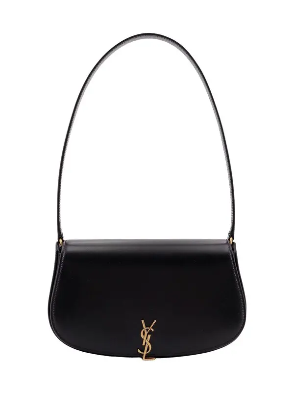 Saint Laurent Voltaire Mini Leather Shoulder Bag - Black