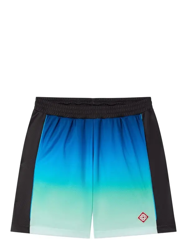 Casablanca Gradient Football Shorts - Green