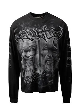 HELLSTAR Commandments Long Sleeve T-shirt - Black