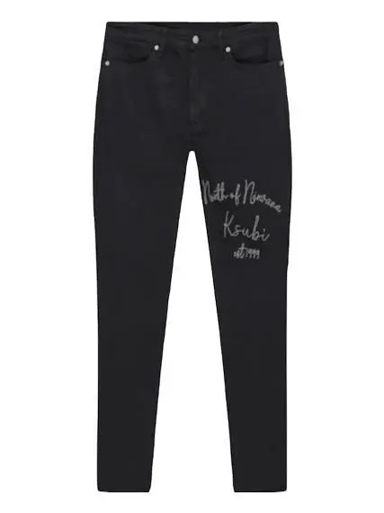 Ksubi Van Winkle Jasper Arch Denim Jeans - Black