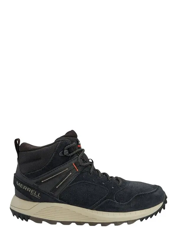 Merrell Wildwood Mid Leather Waterproof Boots - Black