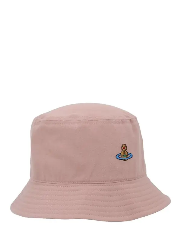 VIVIENNE WESTWOOD Orb Logo Bucket Hat - Pink