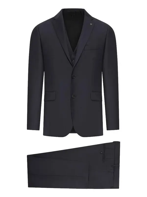 Tagliatore Bruce Tailored Wool Suit - Multicolor