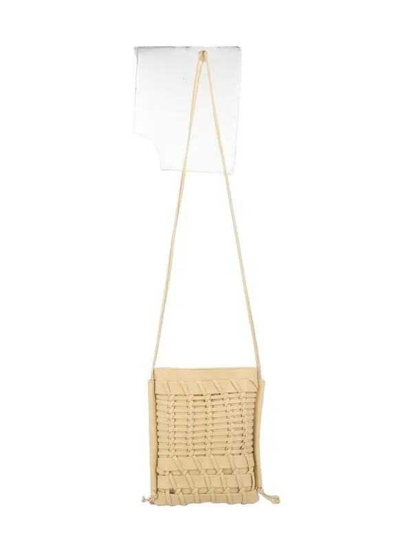 Hereu Woven Leather Crossbody Bag - Multicolor
