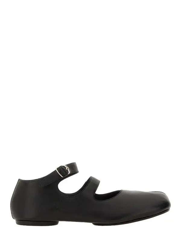 MAISON MARGIELA Tabi Mary Jane Flats - Black