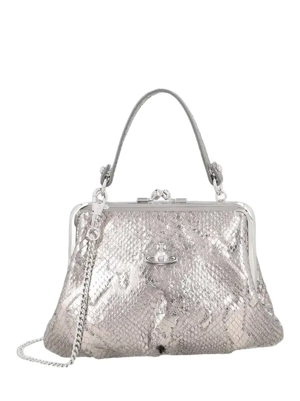 VIVIENNE WESTWOOD Granny Frame Bag - Silver