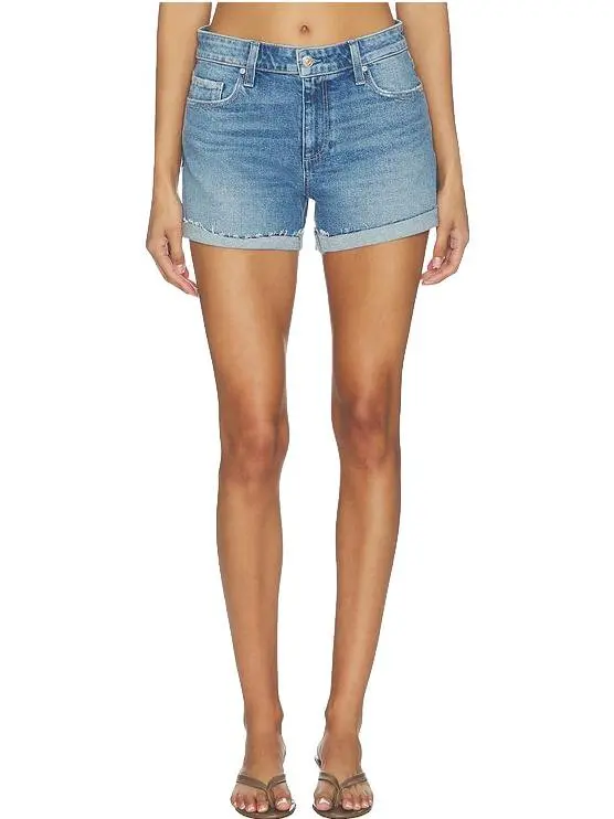 Paige Dylan Undone Cuff Denim Shorts - Tulipe