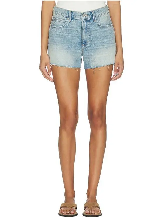 SLVRLAKE Clara Relaxed Mini Short - Just Like Heaven Blue