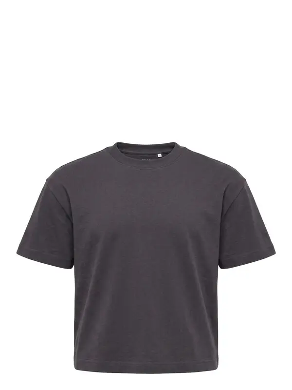 ASHITA FERNANDES Crew Neck T-shirt - Grey