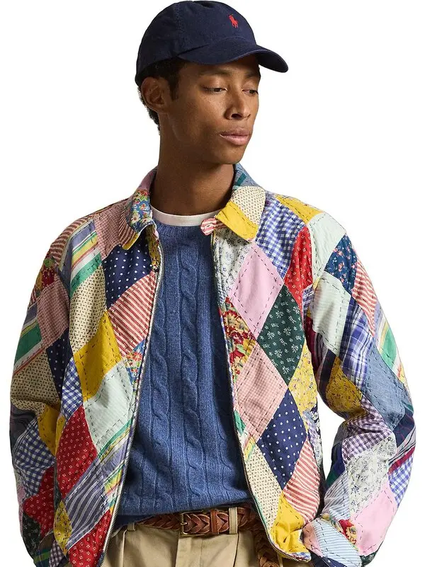 Ralph Lauren The Bayport Patchwork Overshirt - Preppy Floral Patchw