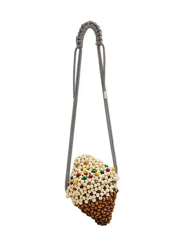 ALEMAIS Wood Bead Mini Bag - Gelato
