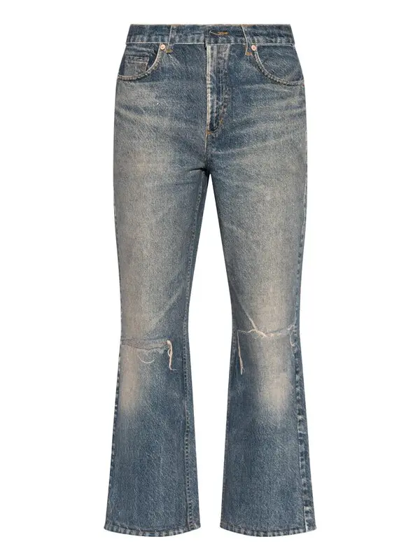 ALLSAINTS Ida" Straight Leg Jeans - Blue