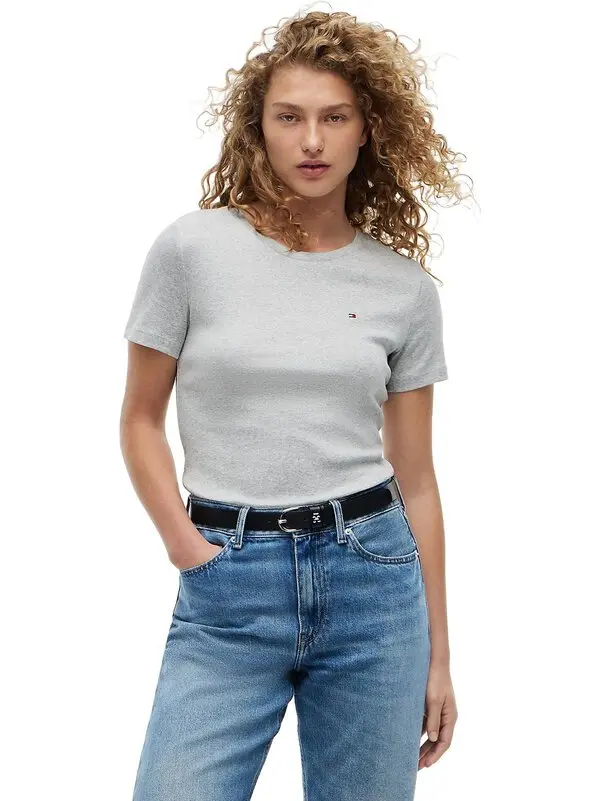 Tommy Hilfiger Crewneck T-shirt - Grey Heather