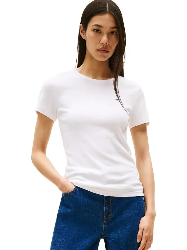 Tommy Hilfiger Crewneck T-shirt - Optic White