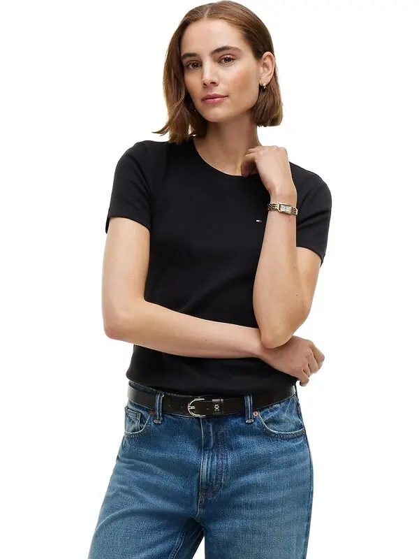 Tommy Hilfiger Crewneck T-shirt - Black