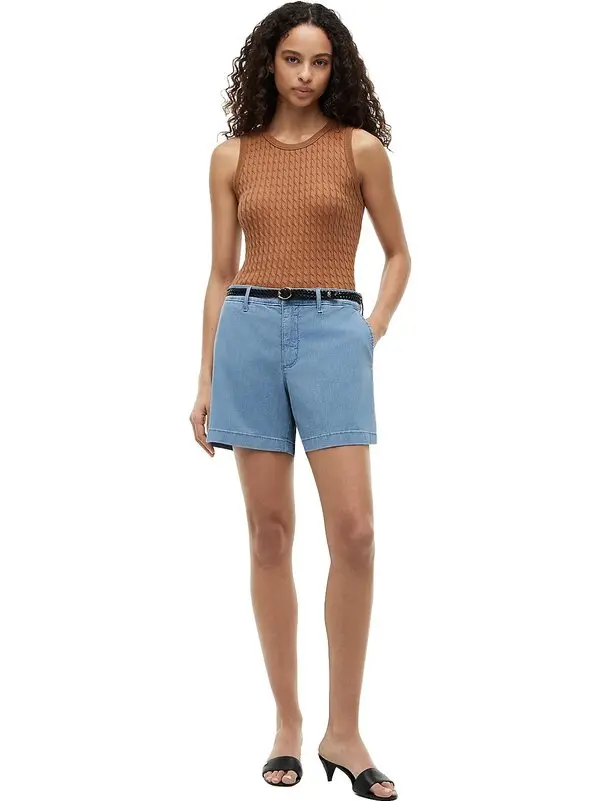 Tommy Hilfiger Tailored Stretch Shorts - Light Wash