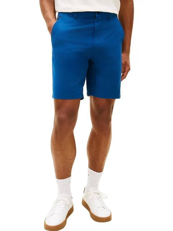 Tommy Hilfiger Stretch Cotton Club Shorts - Blue