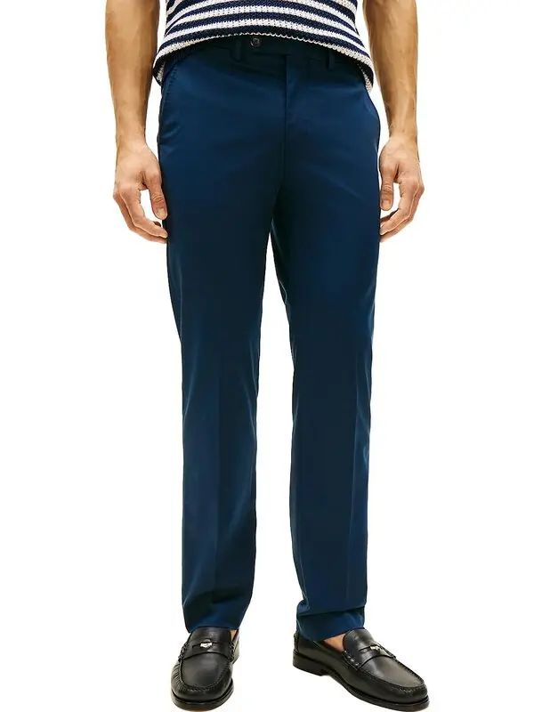 Tommy Hilfiger New York Label Straight Fit Chino - Navy