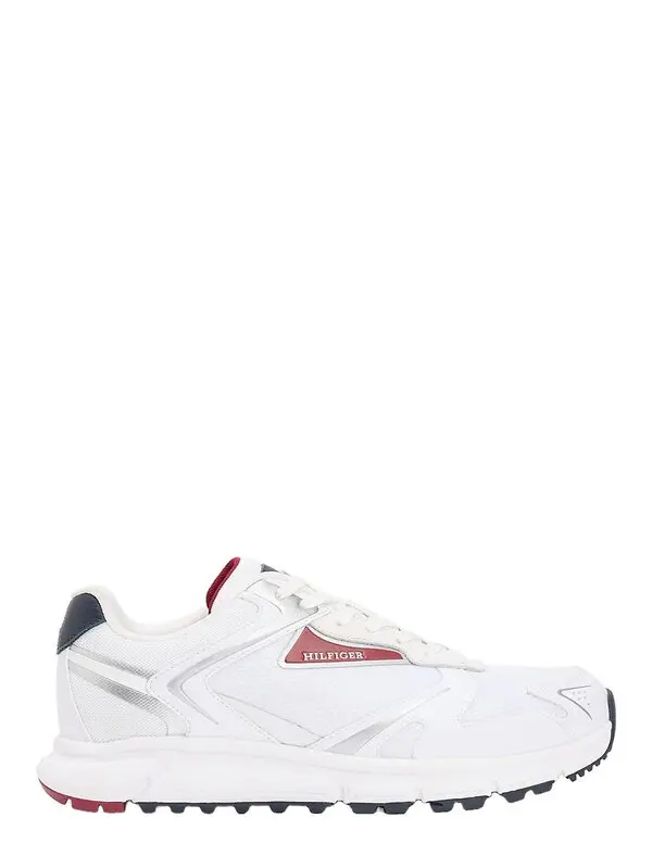 Tommy Hilfiger Mix Media Runner Sneaker - White