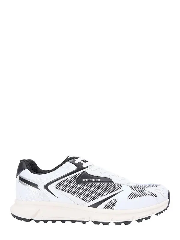 Tommy Hilfiger Mix Media Runner Sneakers - Black