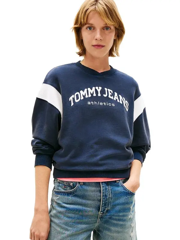 Tommy Hilfiger Athletics Boxy Sweatshirt - Navy