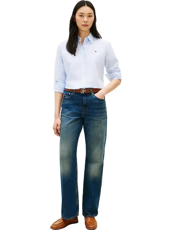 Tommy Hilfiger Mid-rise Loose Straight Leg Jeans - Nate