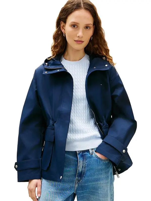 Tommy Hilfiger Short Parka - Dark Night Navy