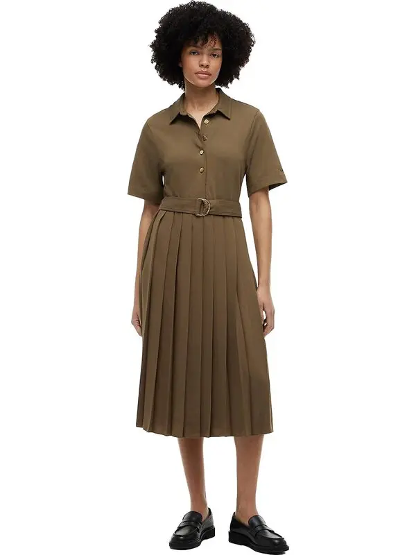 Tommy Hilfiger Midi Dress - Mediterranean Olive