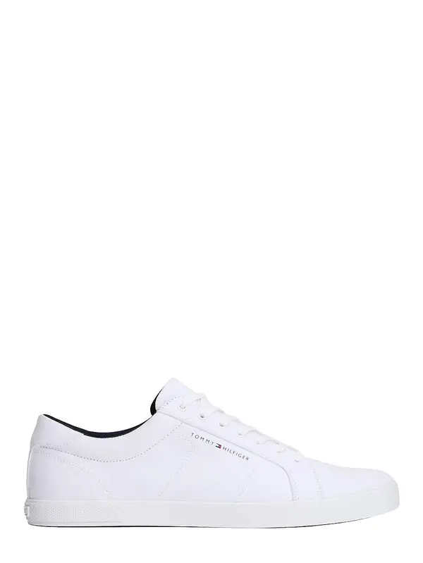 Tommy Hilfiger Vulcanized Canvas Sneakers - White