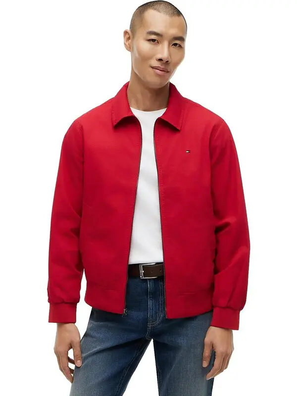 Tommy Hilfiger Cotton Ivy Jacket - Medium Red