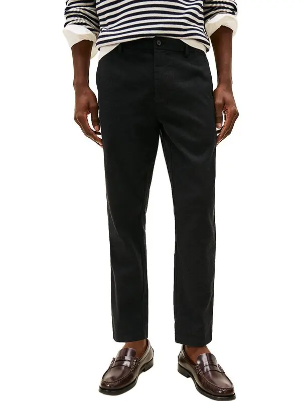 Tommy Hilfiger Brushed Knit Slim Trouser - Navy