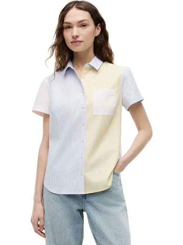 Tommy Hilfiger Striped Oxford Shirt - Citronella
