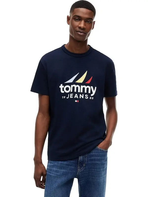 Tommy Hilfiger Sailing Logo T-shirt - Navy