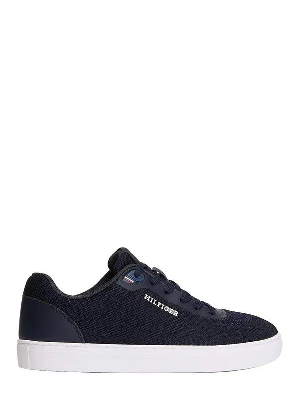 Tommy Hilfiger Knit Court Sneakers - Dark Blue