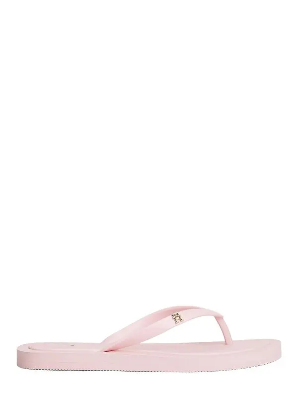 Tommy Hilfiger Monogram Hardware Flip Flops - Light/pastel Pink