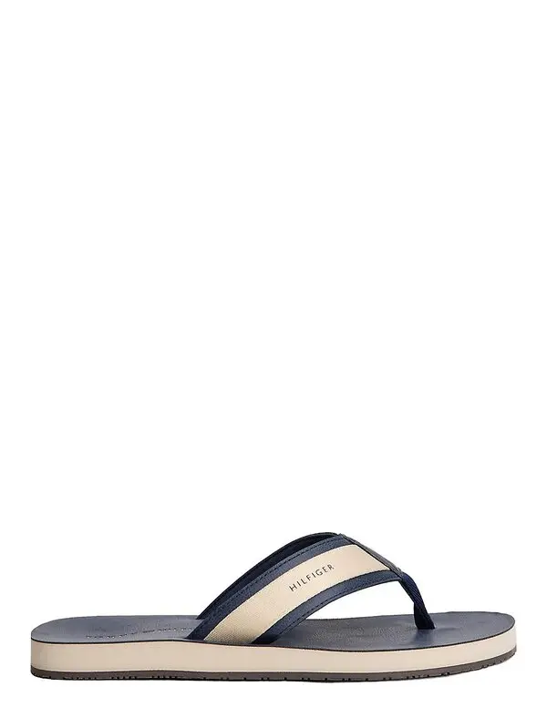 Tommy Hilfiger Two-tone Flip Flops - Navy/beige