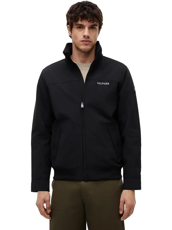Tommy Hilfiger Water-resistant Hooded Regatta Jacket - Black