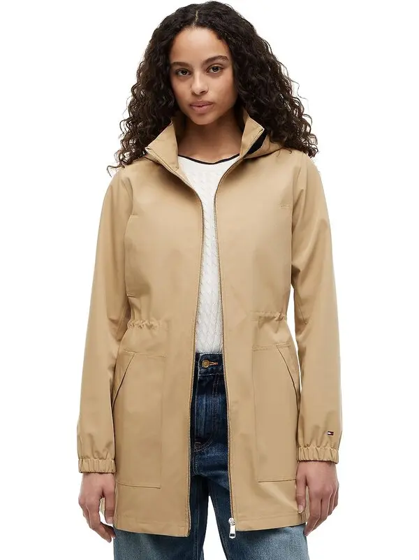 Tommy Hilfiger Hooded Storm Jacket - Classic Khaki