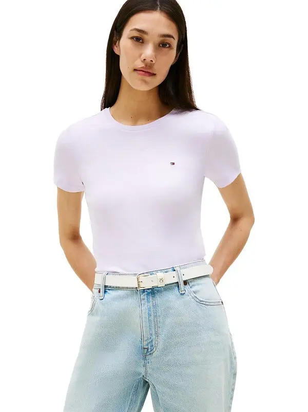 Tommy Hilfiger Crewneck T-shirt - Lilac Sprig