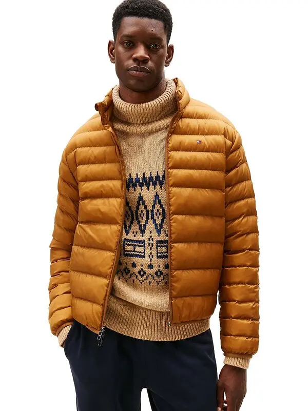Tommy Hilfiger Packable Puffer Jacket - Country Brown