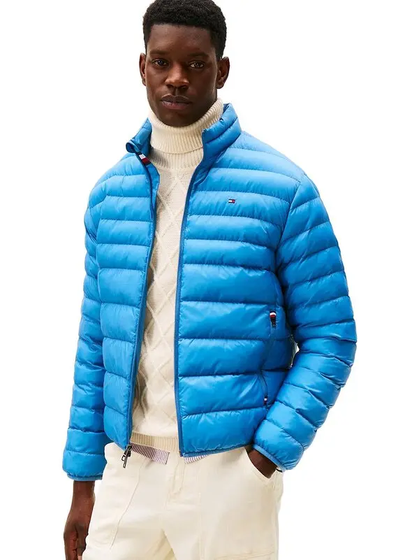 Tommy Hilfiger Packable Down Jacket - Dusty Indigo