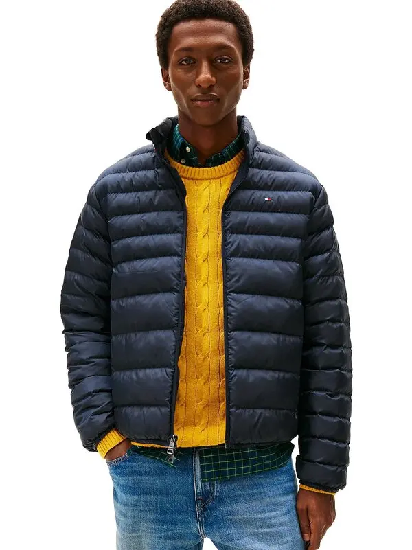 Tommy Hilfiger Packable Quilted Jacket - Navy